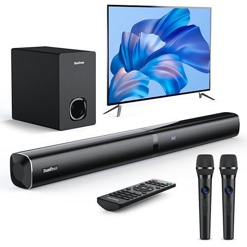 Vista Auction - Karaoke Soundbar with Subwoofer for TV: Sound Bar with ...