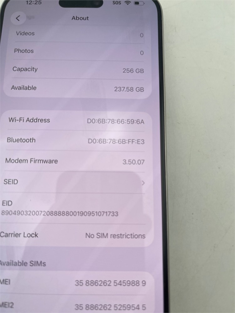 Vista Auction - Apple iPhone (Renewed Premium) 15 Pro Max, 256GB, White ...