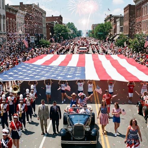 Vista Auction - Tudomro 30 x 50 ft Extra Large American Flag for ...