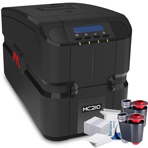 Vista Auction - Matica MC210 Dual Sided ID Card Printer, Badge Printer ...