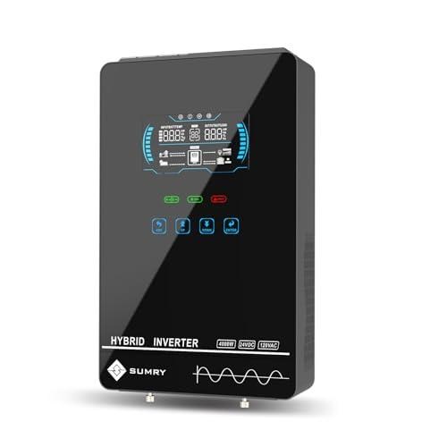Vista Auction - SUMRY Hybrid Solar Inverter, 4000W DC 24V to AC 120V ...