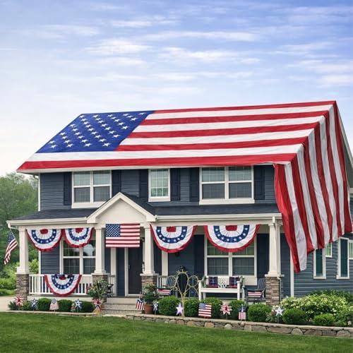 Vista Auction - Tudomro 30 x 50 ft Extra Large American Flag for ...