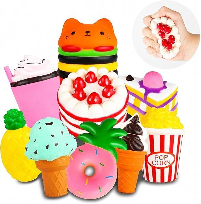 Vista Auction - Zhanmai 8 Pcs Slow Rising Toys Food Foam Stress Toys in ...